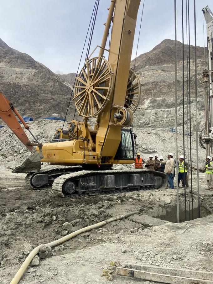 60m Depth 1200mm Width 350Kn Diaphragm Wall Equipment