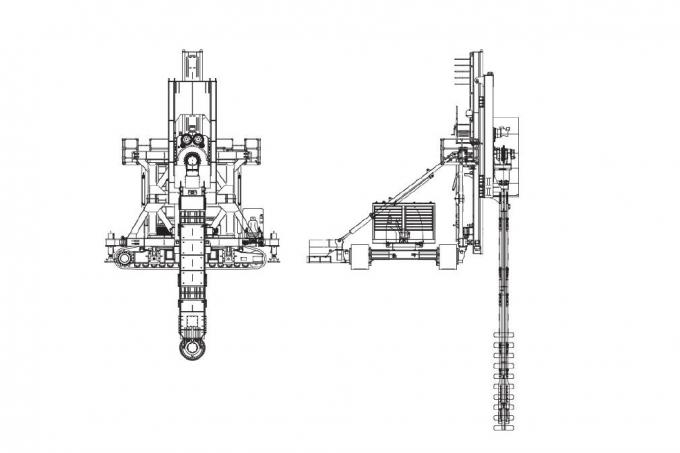 Trench Cutting Re Mixing Deep Wall Machine TRD Method