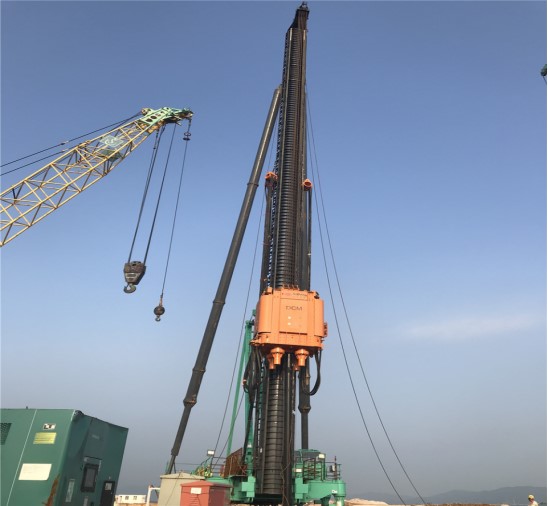 Underground diaphragm wall main construction method :SMW construction ...