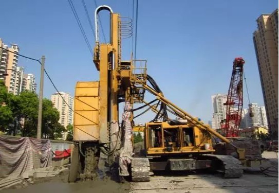 Underground diaphragm wall main construction method :SMW construction ...