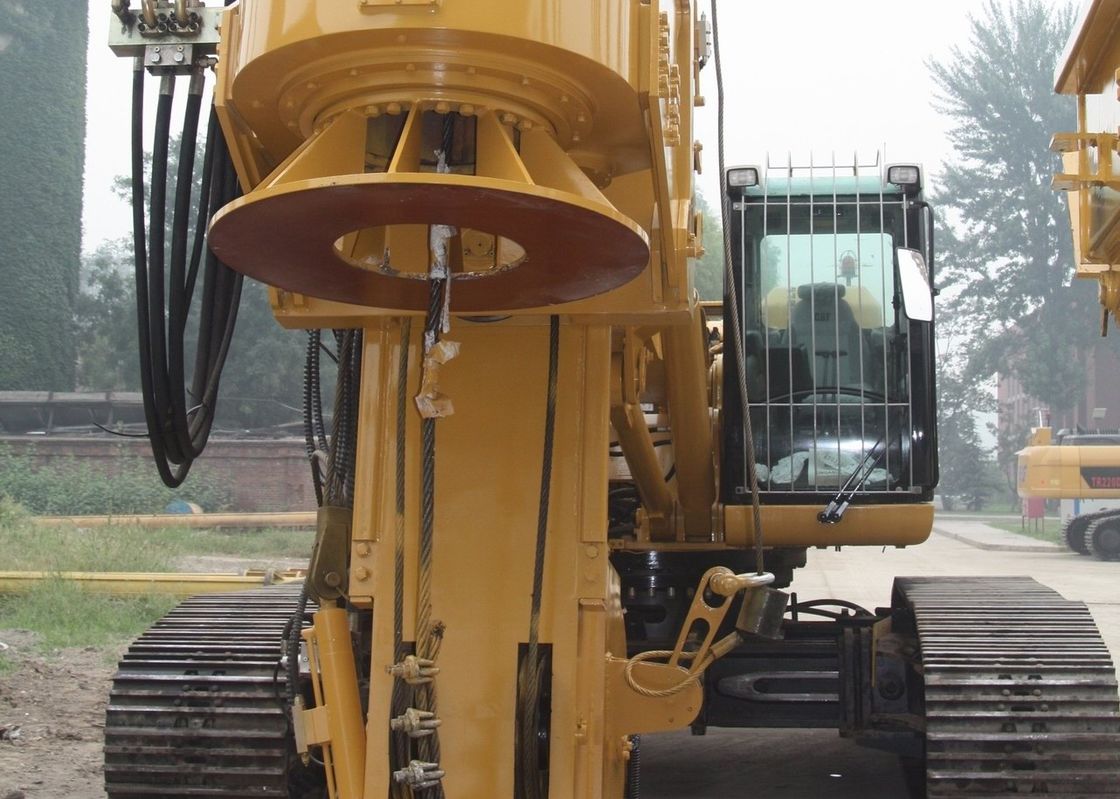 TR Series Rotary Drilling Rig With High Stability Original Caterpillar Base