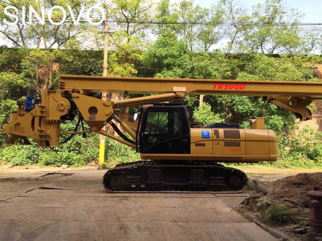 rotary drilling rigs for max torque 200kn.m rotating speed 8-27rpm