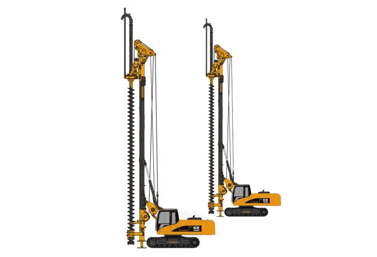 20m Drilling Depth Foundation Pile CFA Equipment