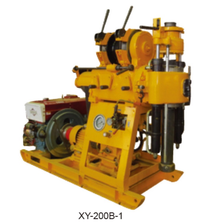 Geological XY-200B Spindle Type Core drilling rig 200mDrilling Depth Geological XY-200B Spindle Type Core drilling rig 200mDrilling Depth