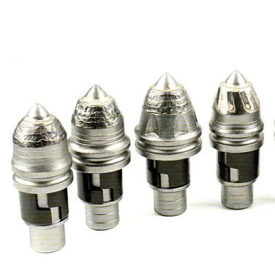 Construction machinery Drilling Auger Bit Tungsten Carbide Bullet Teeth ...