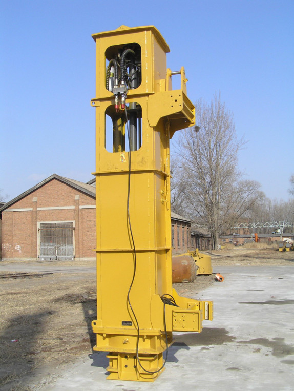 170kn Force Hydraulic Piling Rig Max Pile Hammer 300mm Max Pile Depth 20m